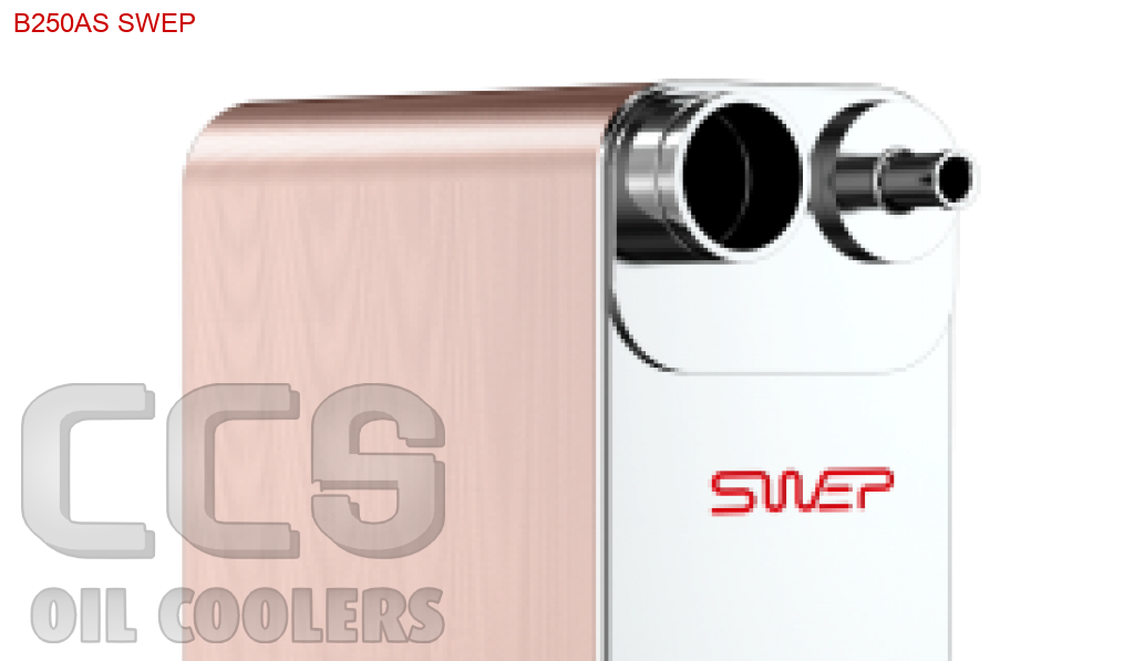 SWEP B10 plate cooler | CCS Oil Coolers